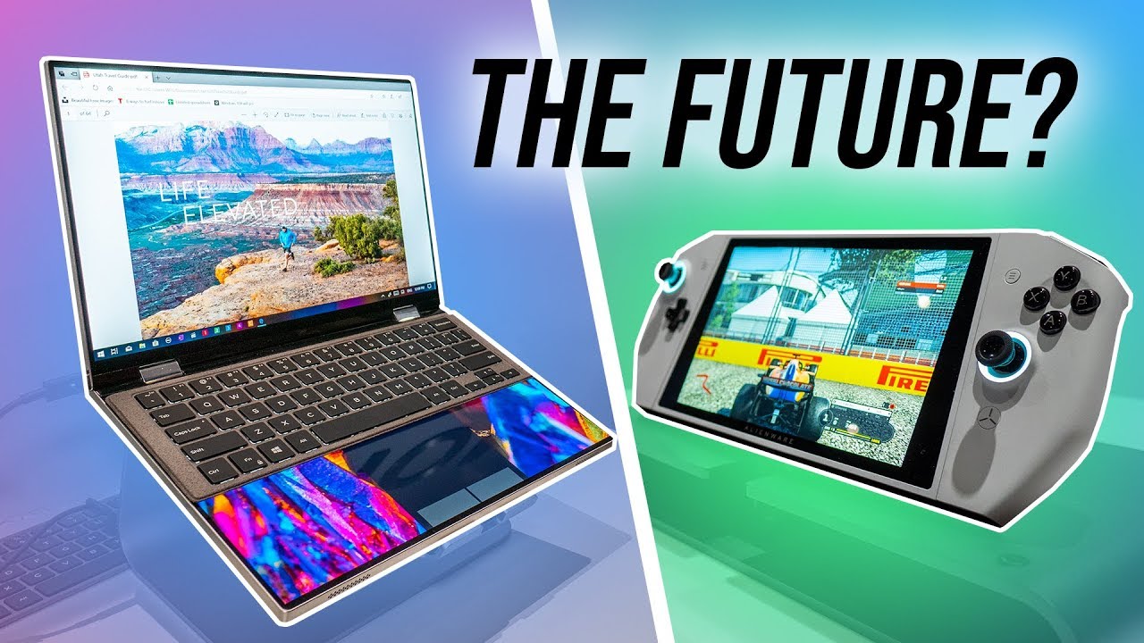 Dual Screen Laptops + Portable PC Gaming? - YouTube