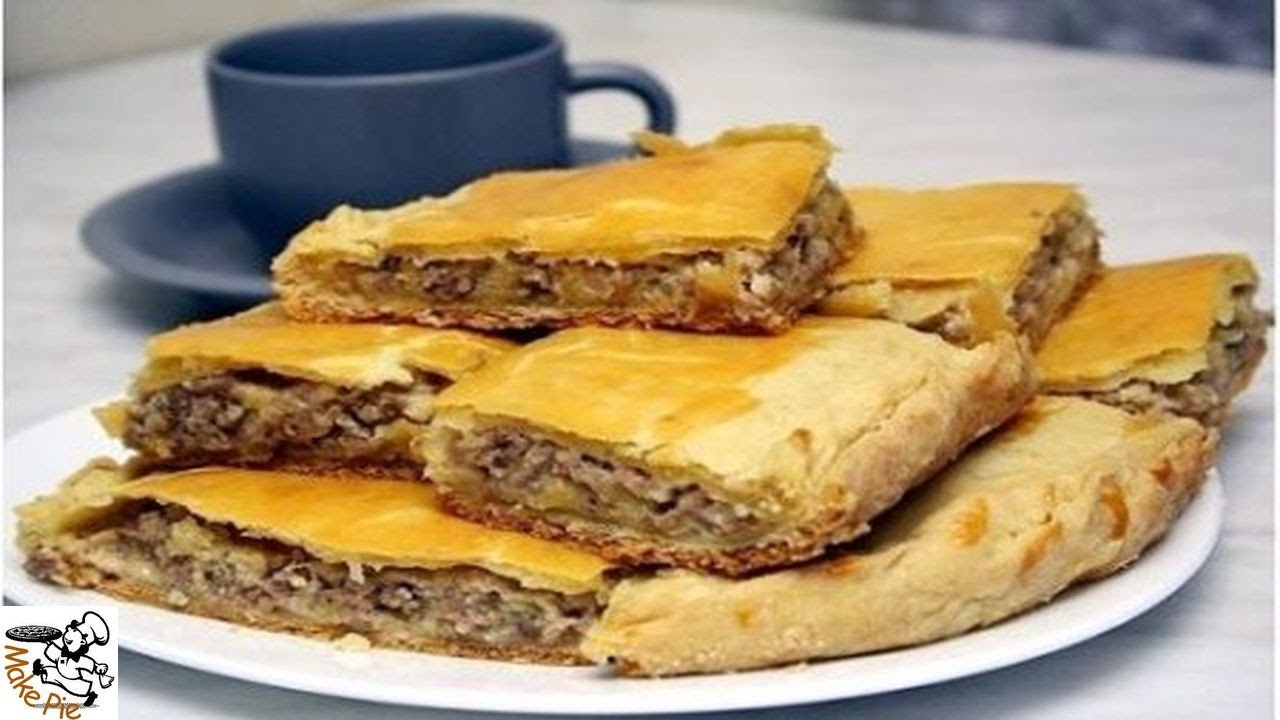 Meat pies.Cheese and meat pie - YouTube