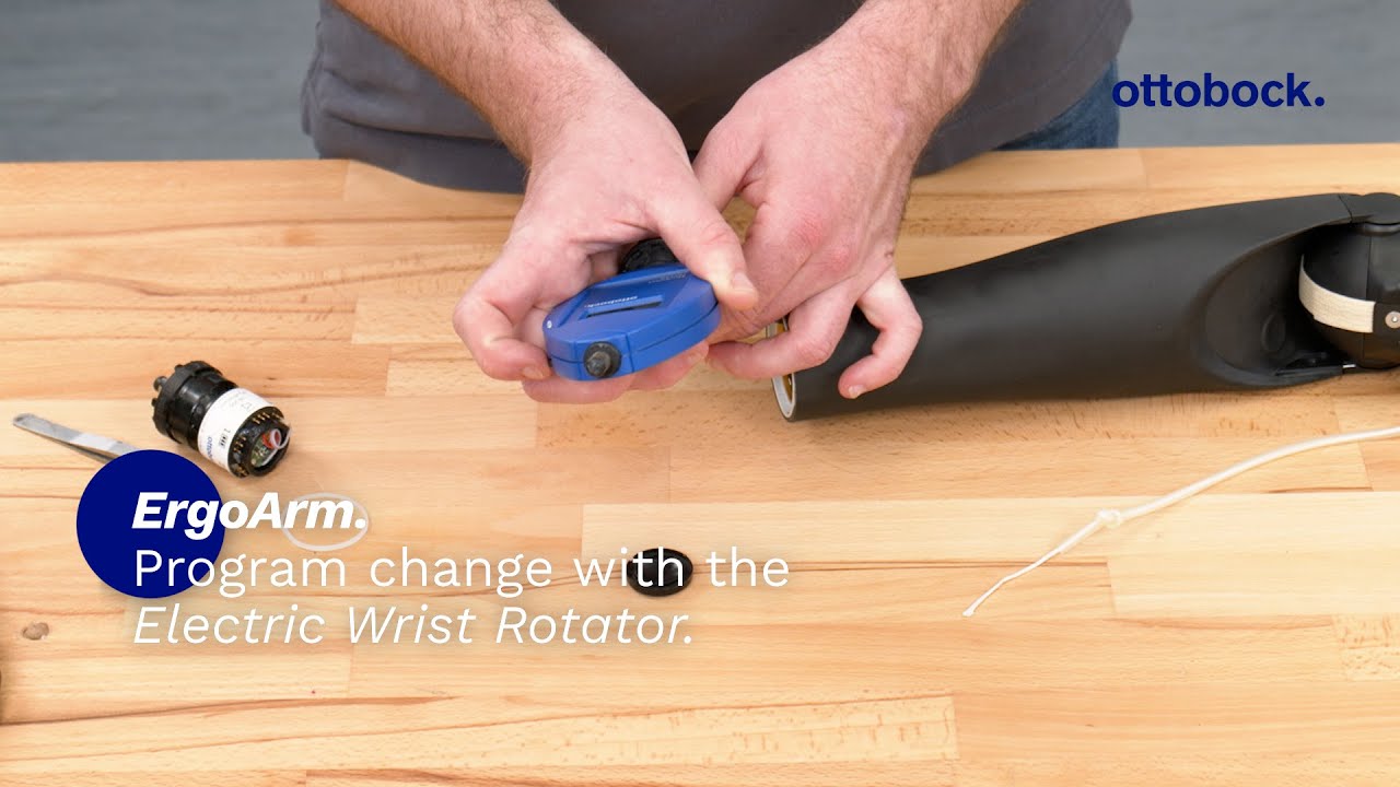 ErgoArm - Program change with the electric wrist rotator | Ottobock ...