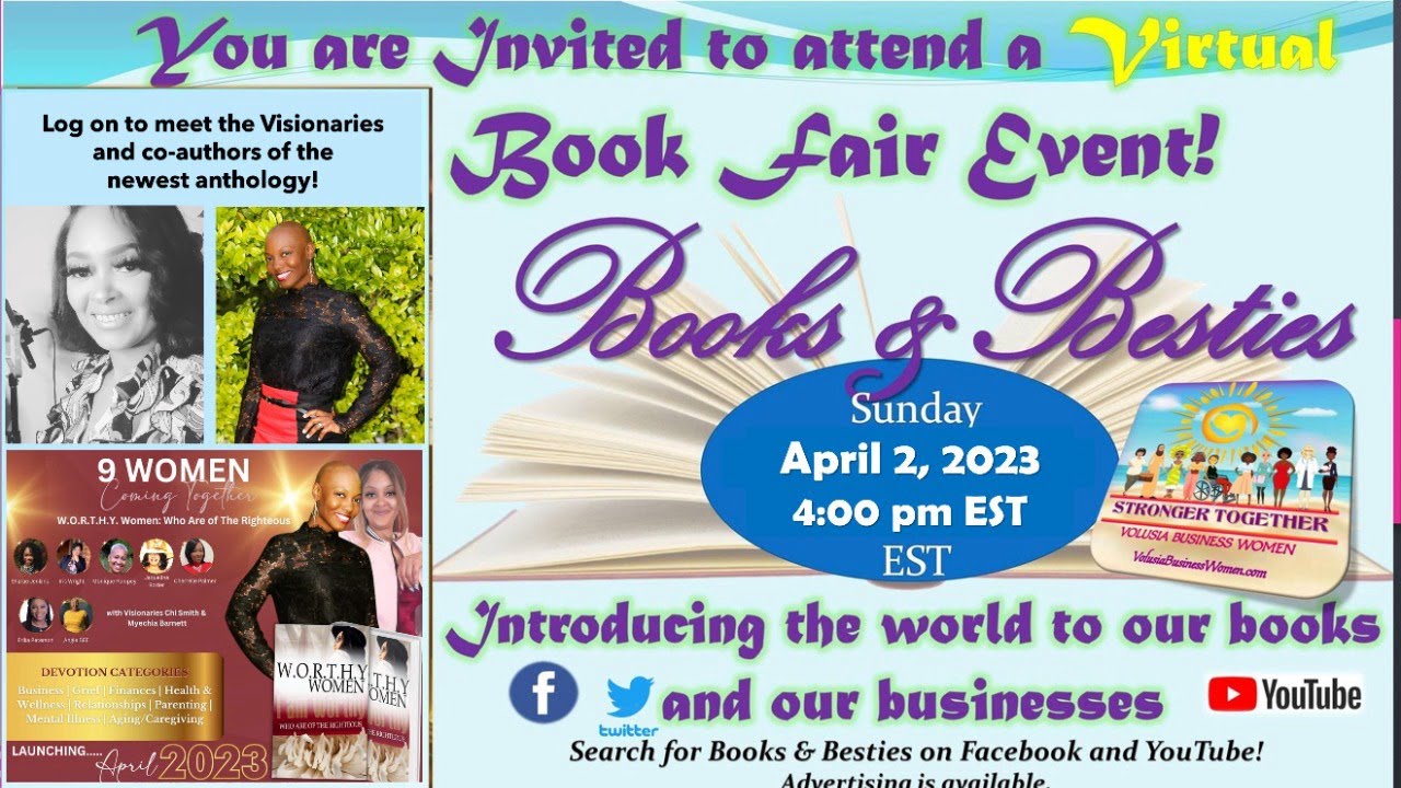 REPLAY - Books & Besties! - YouTube