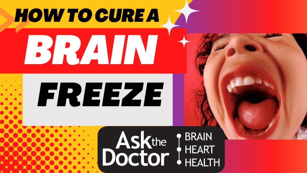 Stop a Brain Freeze Immediately! Brain Doctor teaches how to cure a ...