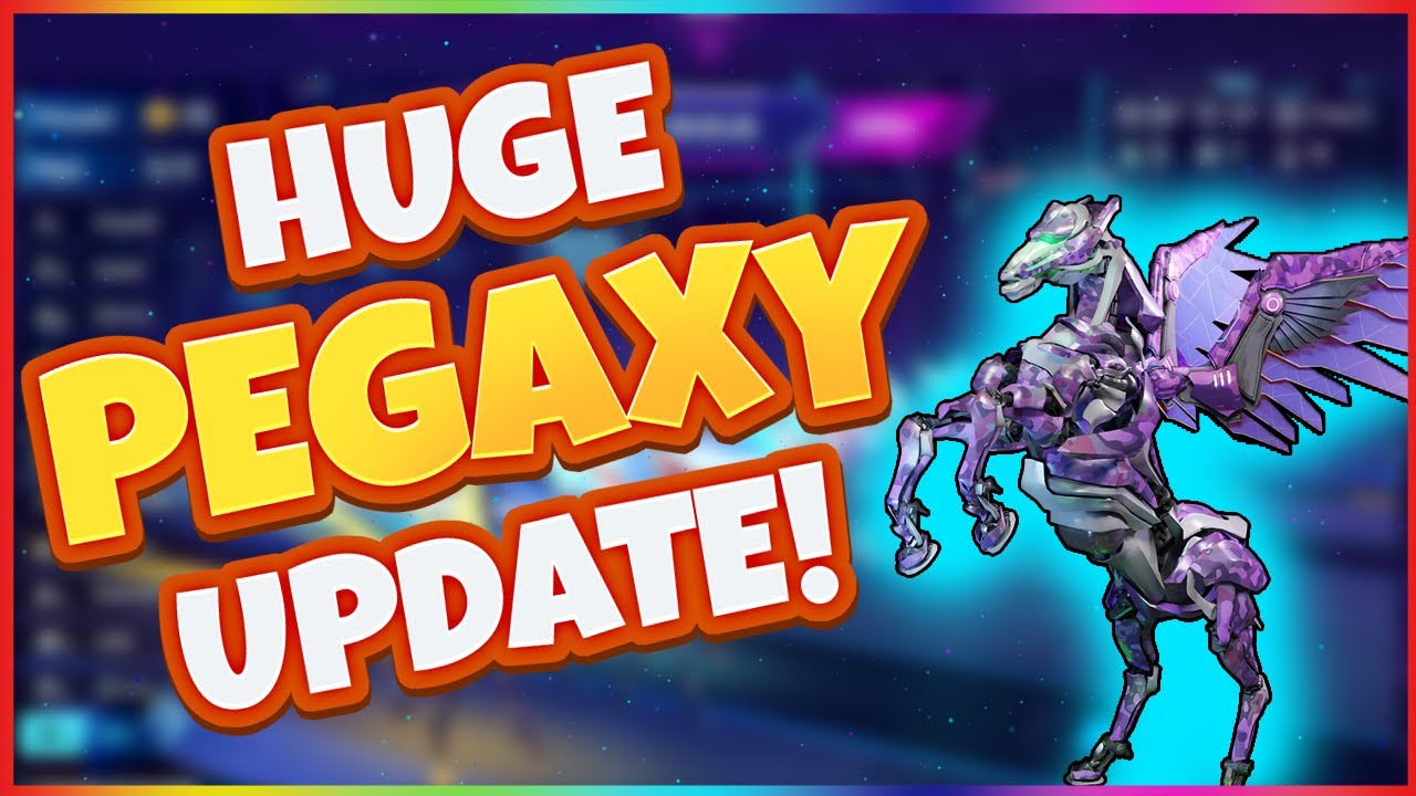 HUGE PEGAXY UPDATE! VIS Prize Pool Lowered! Pega Fusing Now Available ...