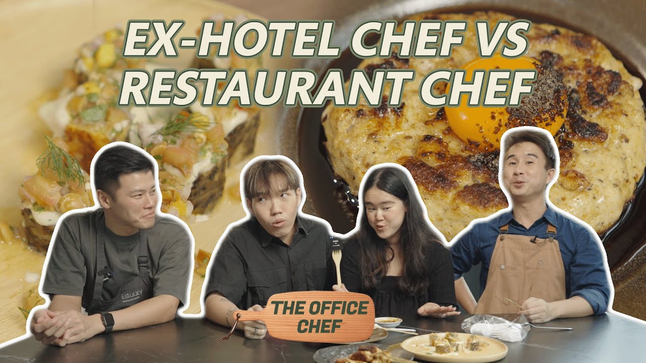 Ex-Hotel Chef vs Restaurant Chef: Fish | The Office Chef E11 - YouTube