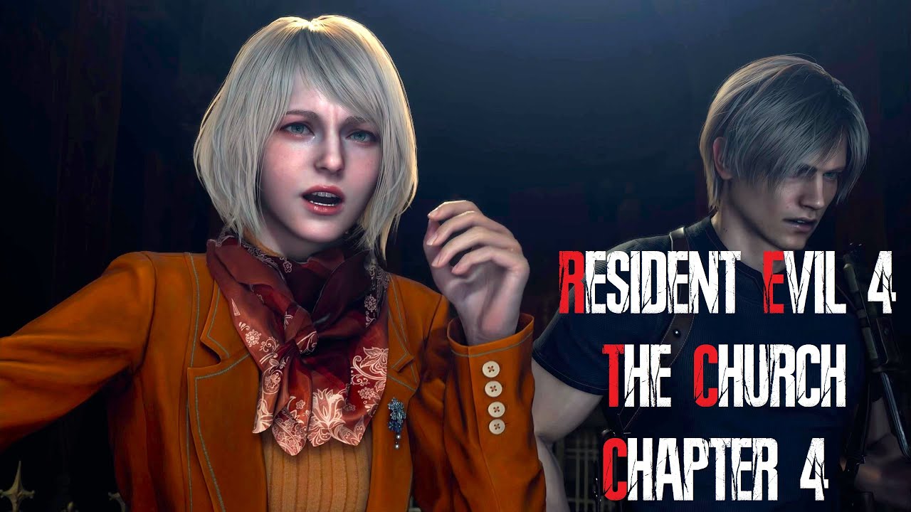 [4K60, Ultrawide] RESIDENT EVIL 4 REMAKE - The Church (Chapter 4) - YouTube
