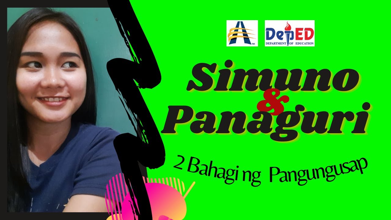 Simuno at Panaguri, 2 Bahagi ng Pangungusap: Grade 5 MELCS Based ...