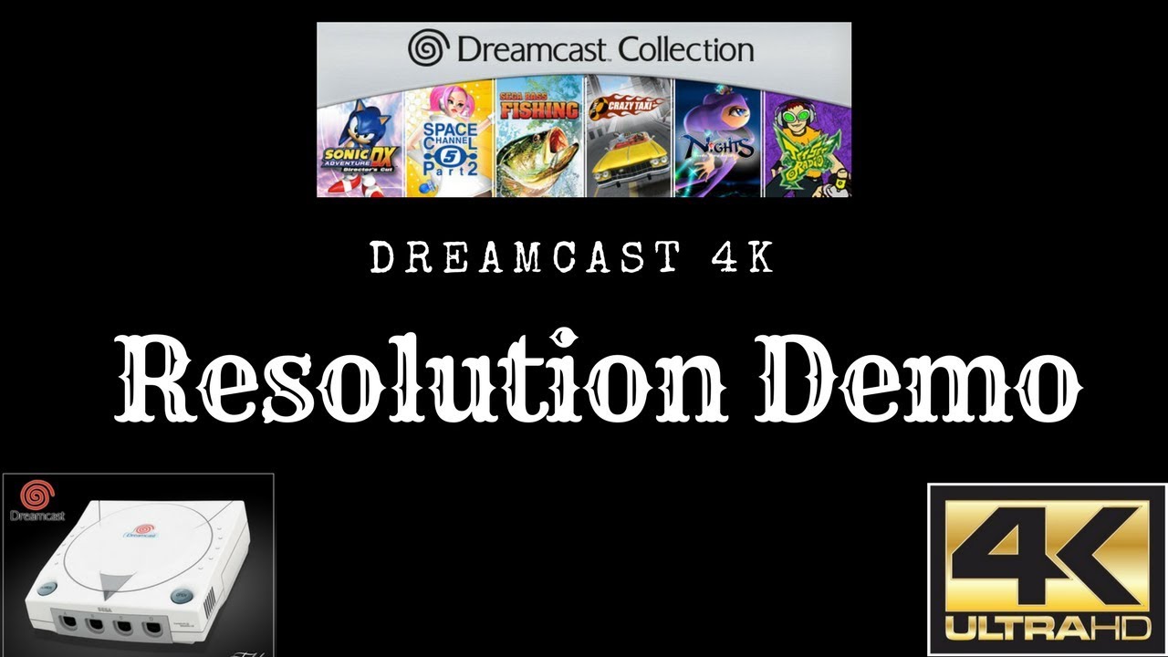 Dreamcast 4k Resolution Demo - YouTube