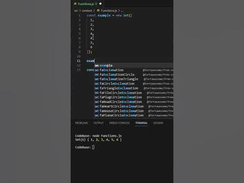 Try Set Before Using Array In Javascript - YouTube