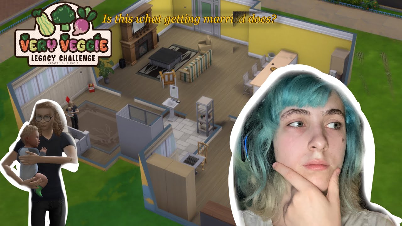 Is this what getting married does ? Very veggie legacy challenge part ...