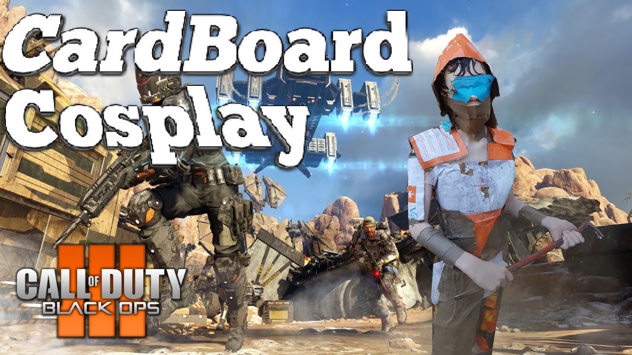 Call of Duty: Black Ops 3 - Cardboard Cosplay (Don't take it serious ...