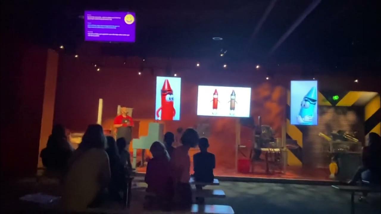 Crayon Factory Show at the Crayola Experience in Mall of America (Part ...