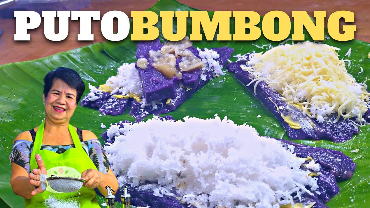 Cooking PUTO BUMBONG without Bamboo steamer!! - YouTube