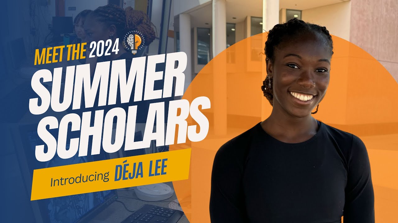 Irvine Summer Institute in Neuroscience Scholar Spotlight - Déja Lee ...