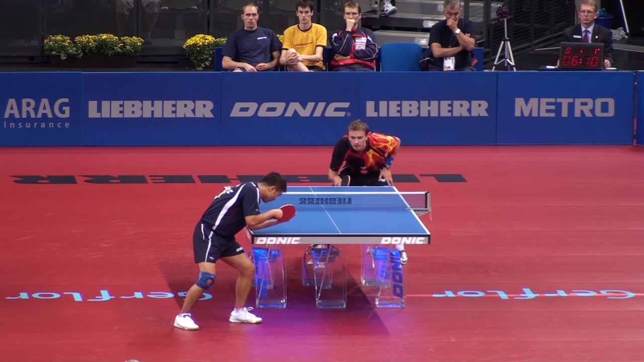 Stativ 8 Chen Weixing 24 Shibaev Russia Table Tennis Team European ...