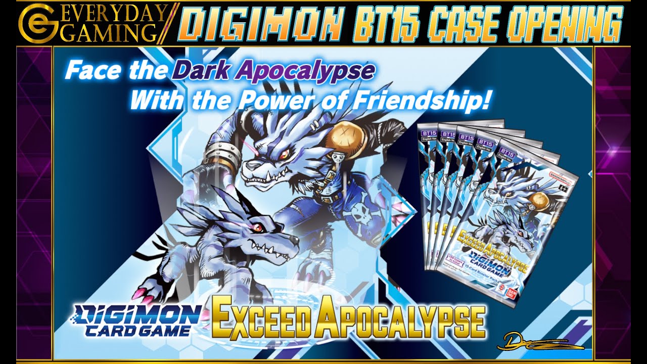 Everyday Gaming: Digimon Card Game BT-15 Booster: Exceed Apocalypse ...