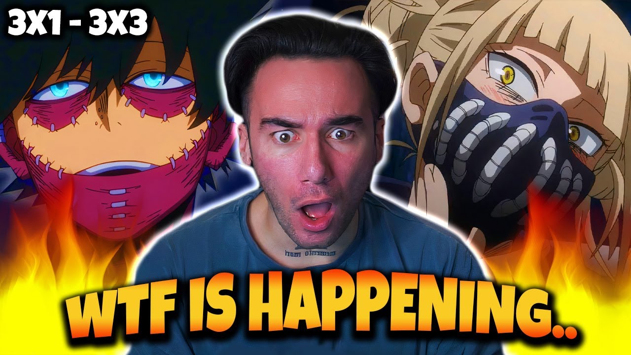 My Hero Academia - 3x1, 3x2, and 3x3 (REACTION) - YouTube