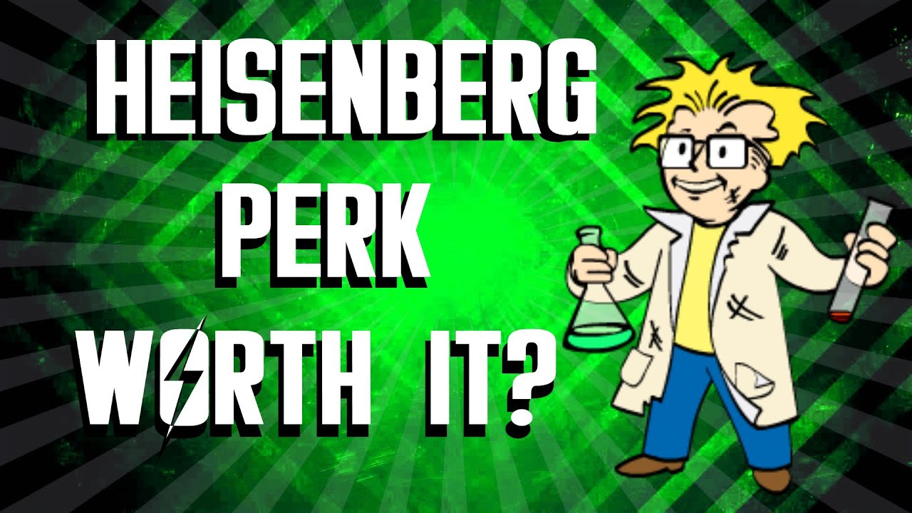 Fallout 4 - Chemist Perk - Is It Worth It? - YouTube