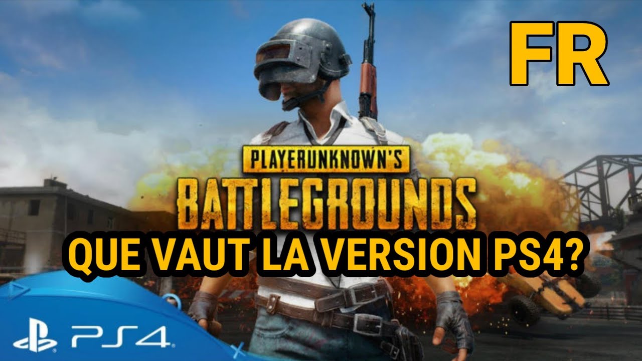 PUBG GAMEPLAY FR PS4 PRO - YouTube