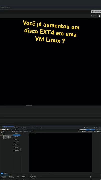 Como Expandir um Disco EXT4 em uma VM Linux no Proxmox #linux #expandir #expansion #vm #proxmox ...