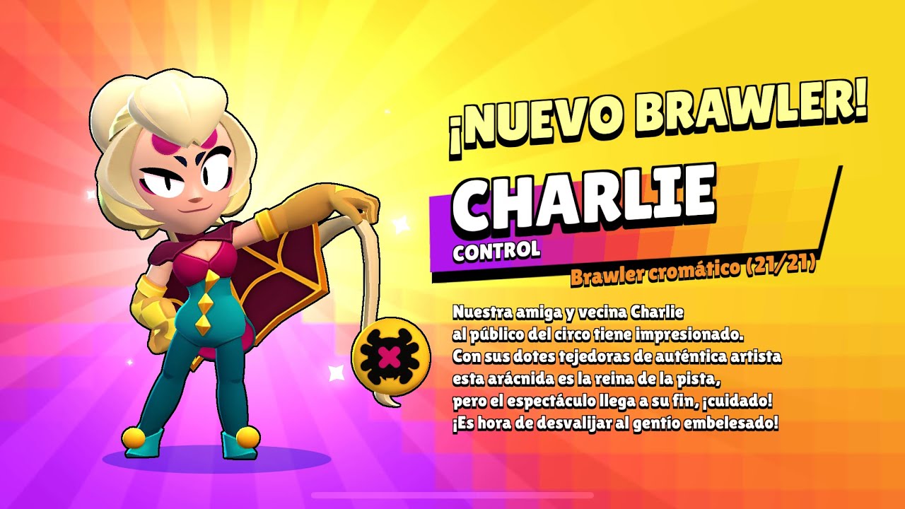 Nueva Brawler Charlie 🎪🇫🇷🪀 Youtube