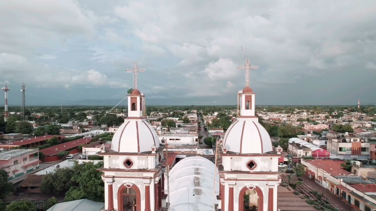 Templo de Tecuala, Nayarit desde el aire - YouTube
