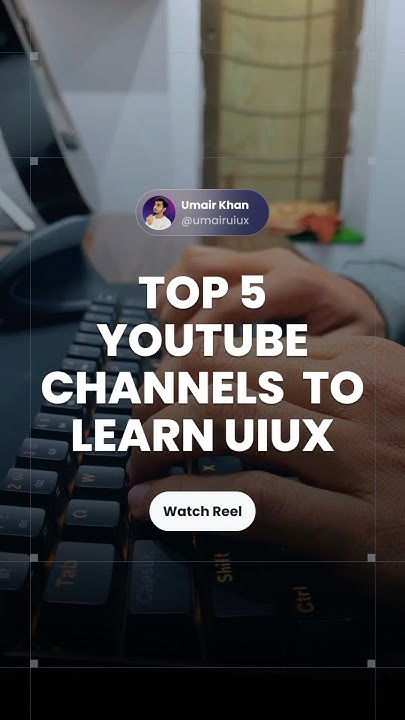 Top 5 Youtube channels to learn uiux for free #UIUX, #LearnUIUX, #YouTubeChannels, #DesignTips ...