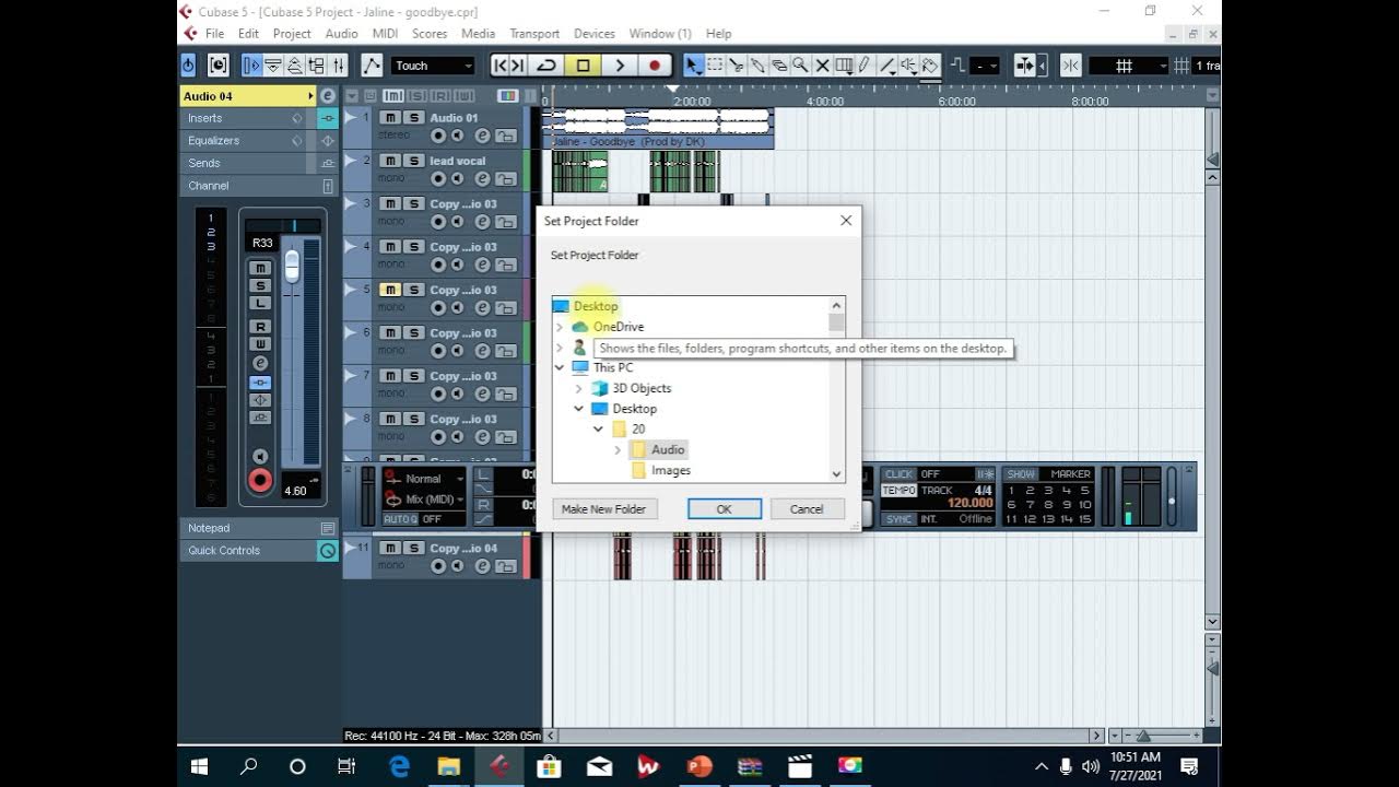 Cubase 5 Tutorial - Recording audio or vocals into Cubase - YouTube