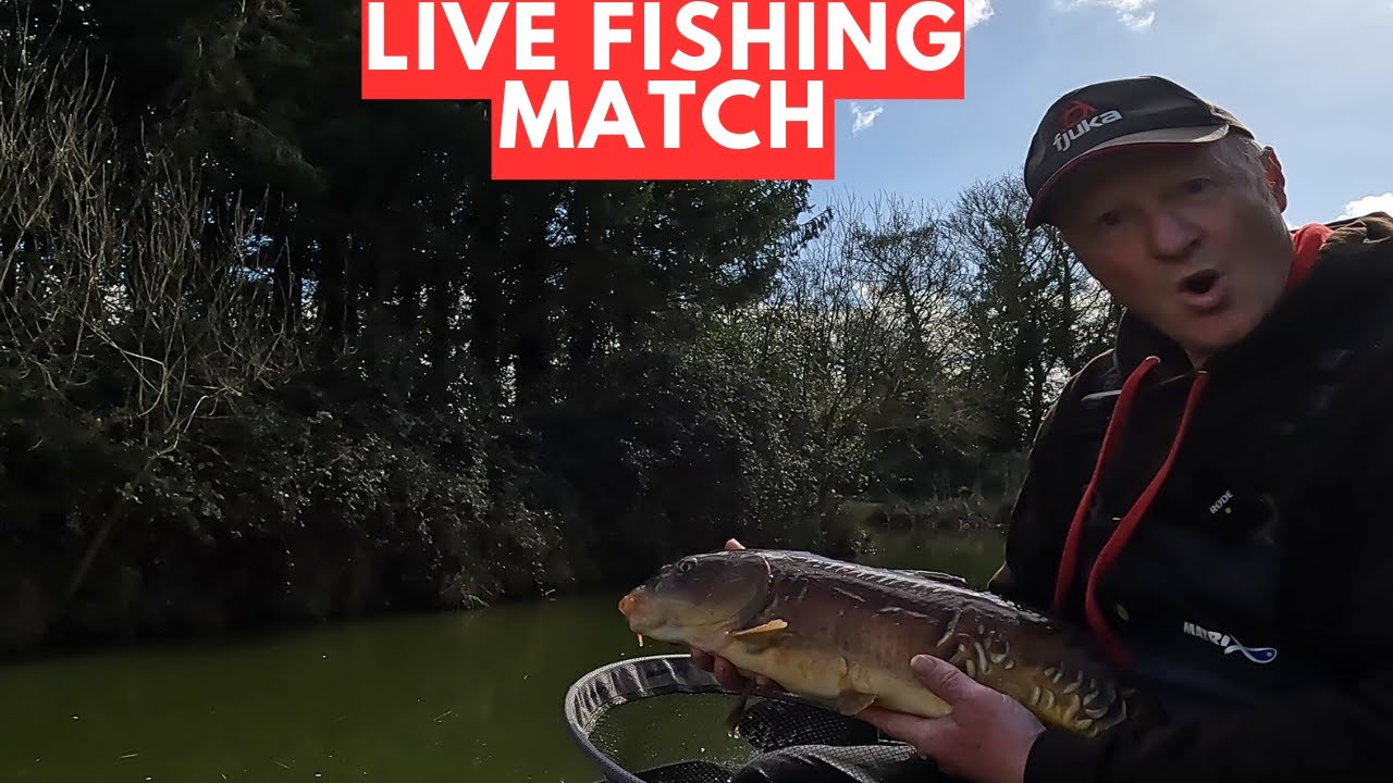 Live Fishing Match, Mill Farm Lakes Great Ellingham, #matchfishinguk ...