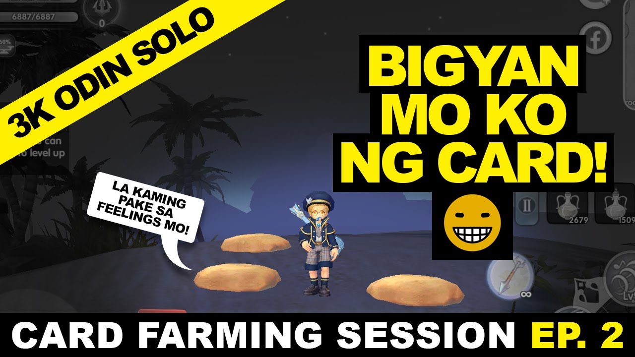 Ragnarok X: Next Generation | Hode Card Farming | BIGYAN NYO NAMAN AKO ...