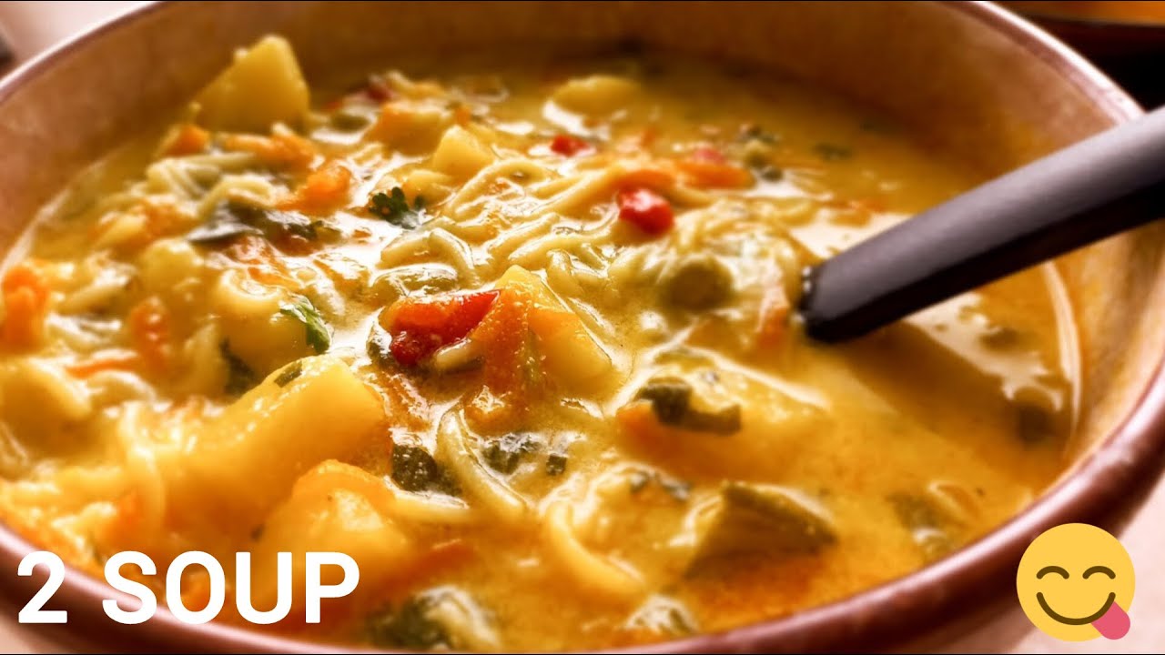 2 Soups, 1 Pot: Dinner Solved in 30 Minutes! | easy & delicious Soup ...