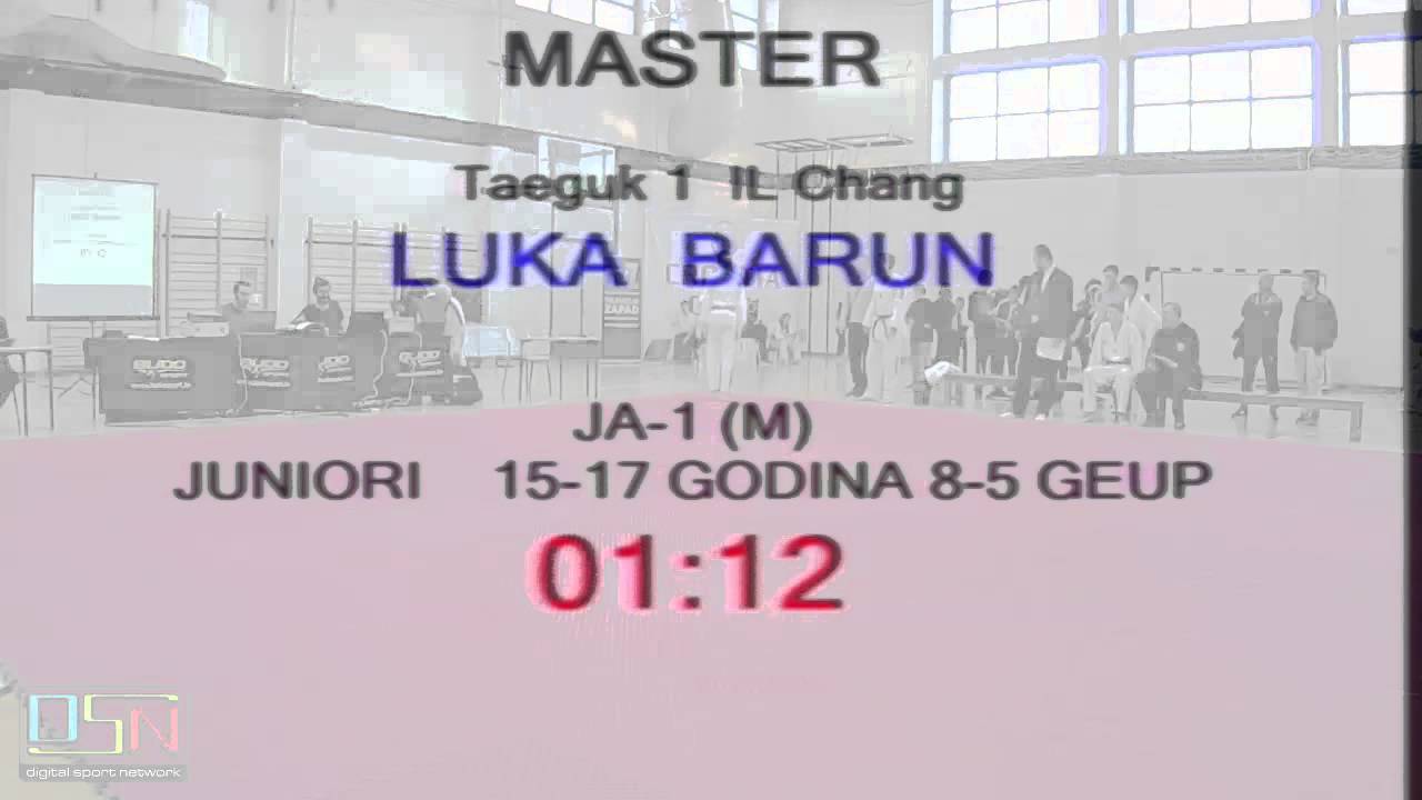 JA1 2.krug- Luka Barun Master 5,40 - YouTube