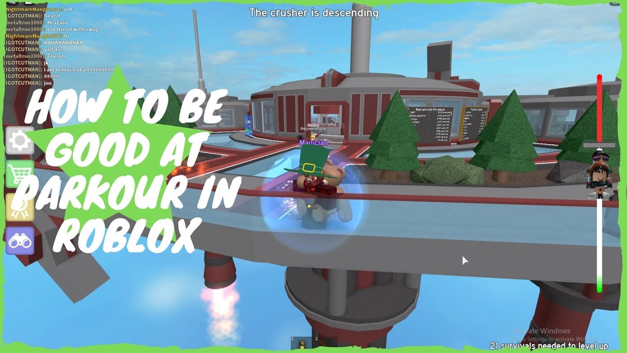 How to be good at Parkour in Roblox - YouTube