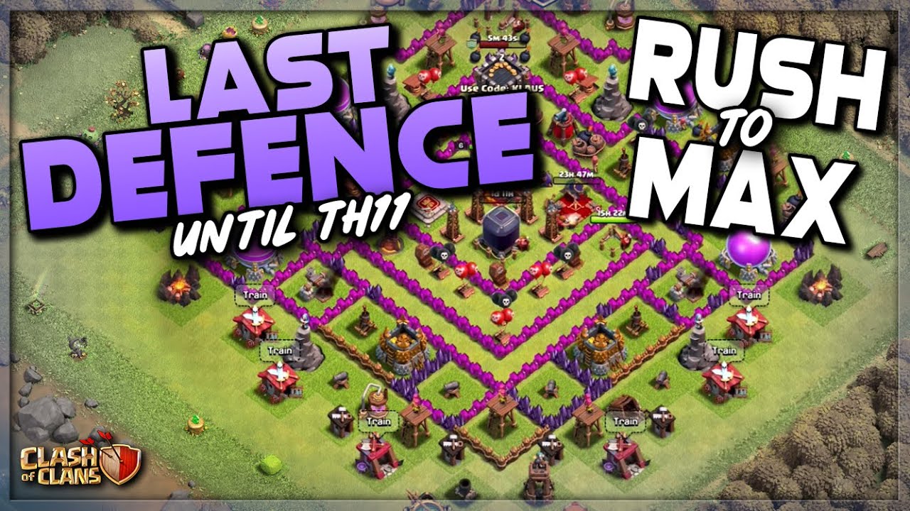LAST DEFENSE UNTIL TH11! RUSH TO MAX - YouTube