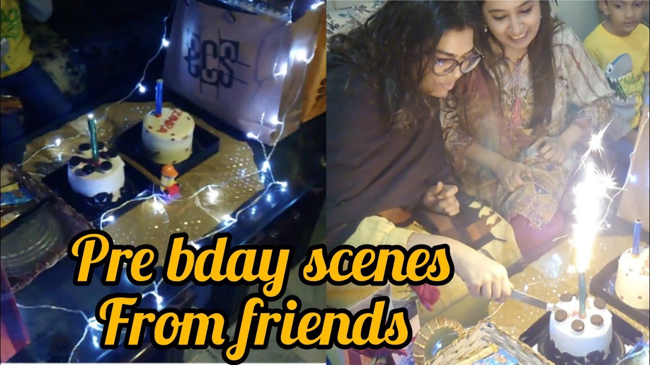 Pre bday celebration from friends - friends night out #amnadot # ...