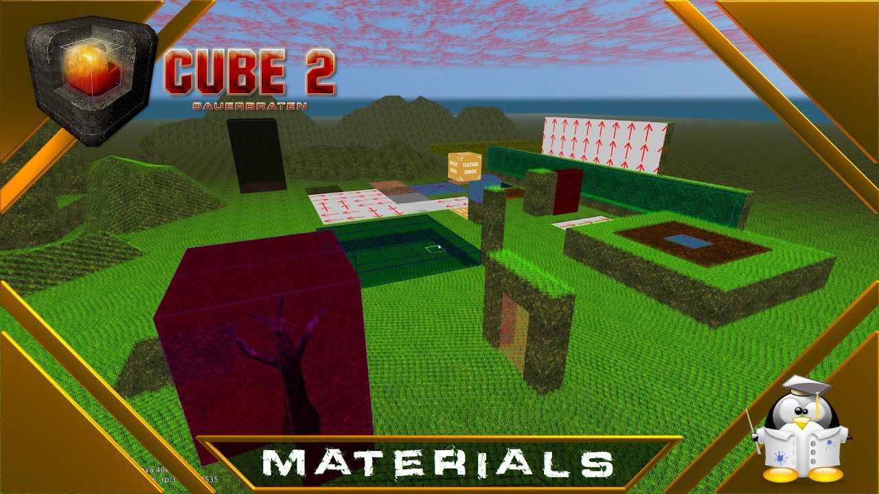 [EN] Cube 2: Sauerbraten - Materials - Tutorial - Part 3 - YouTube
