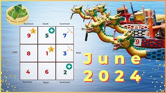 October 2023 flying star feng shui chart analysis and suggestions - YouTube
