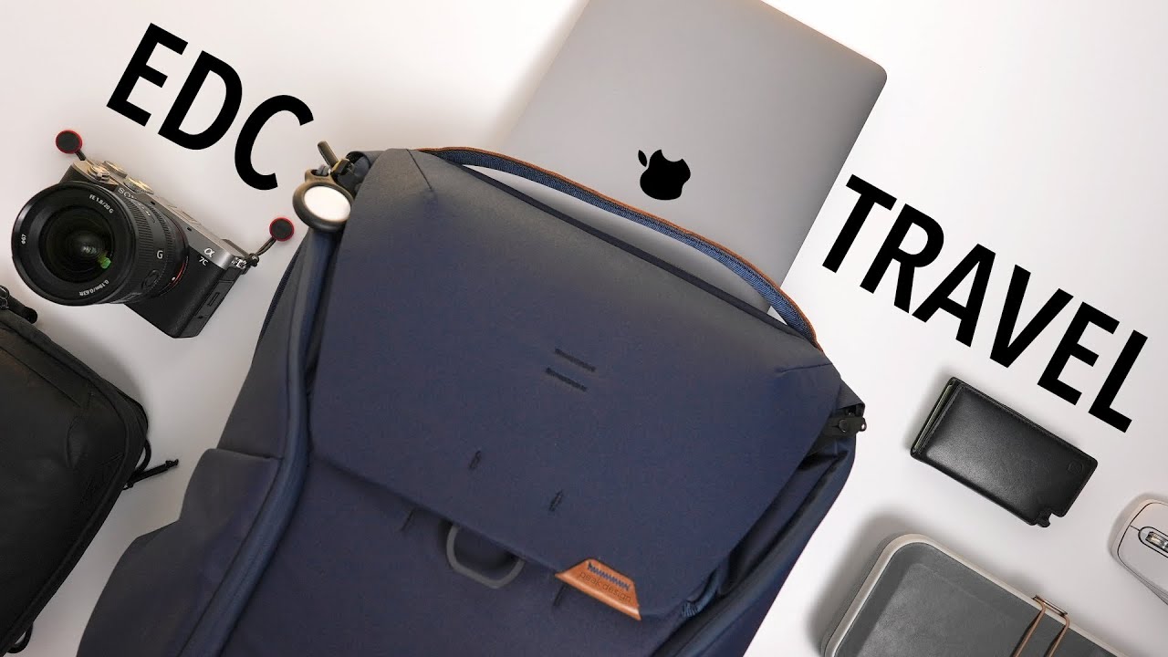 INSIDE my 2021TRAVEL and EVERYDAY Carry Backpack. - YouTube