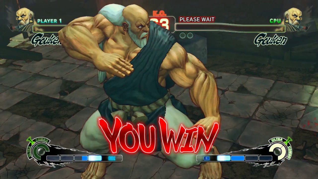 Gouken's Shin Shoryuken Ultra with SSF4 Arcade Victory Quotes - Part 5 ...