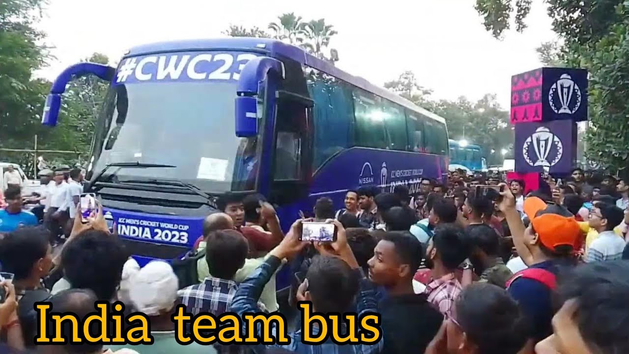 India team bus coming eden garden stadium #eden #cricket #india - YouTube