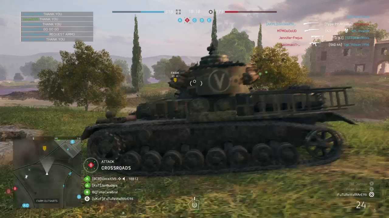 Battlefield™ V Panzer 4 Conquest Provence Tank Hunting - YouTube