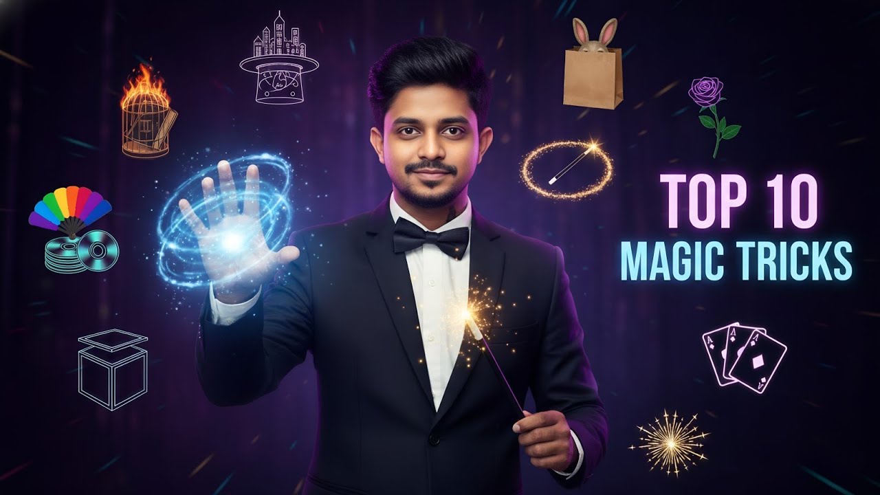 “Top 10 MAGIC TRICKS That Will Blow Your Mind! 🔥🪄 (Super Visual ...