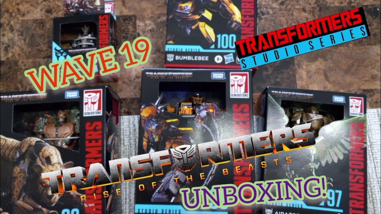 Transformers Studio Series Rise Of The Beasts Wave 19 UNBOXING ...