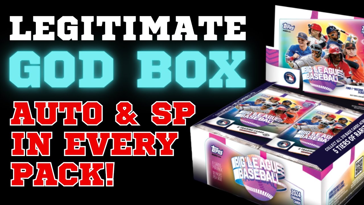 MAGIC BOX! - 1 of 7 Magic boxes out of Big League Baseball 2024 ...