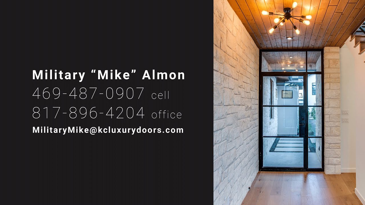 KC Luxury Iron Door Company / "Military Mike" Almon - YouTube