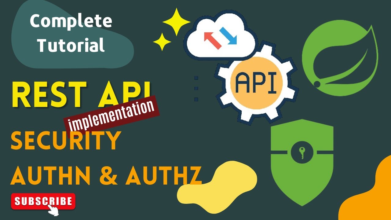 How To Implement Security In Rest Apis Authn Vs Authz Spring Security V6x Latest Hindi 7875