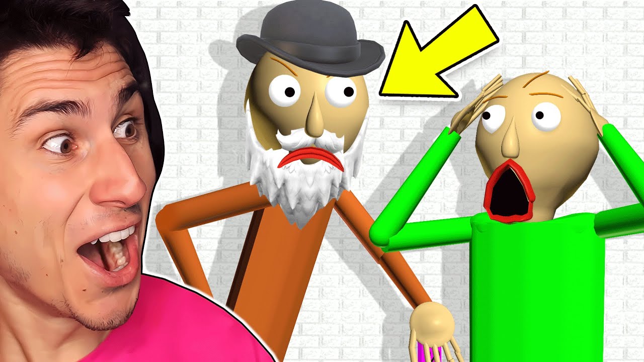 Baldi Finally Meets His Dad! | Baldi's Basics - YouTube