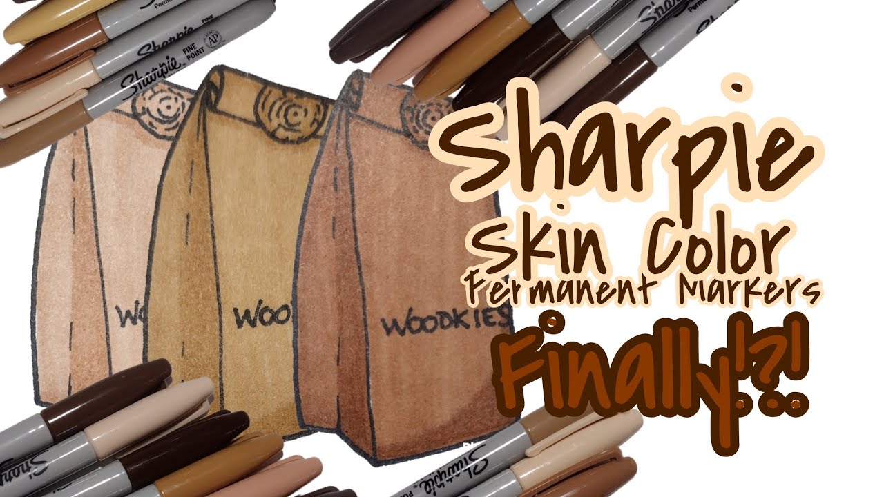 🤎Sharpie Portrait Markers Swatch/Skin Colors | Colores Piel de Sharpie ...