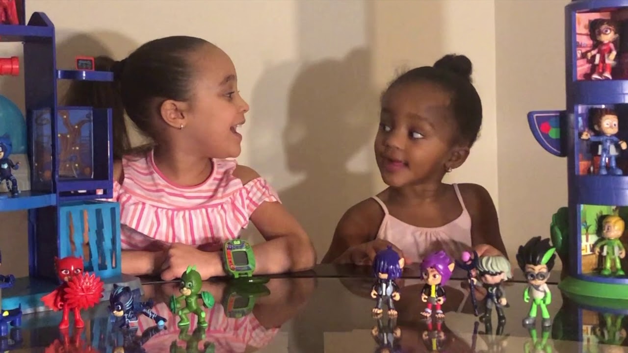 PJ Mask with Little Miss London - London Paulino - YouTube