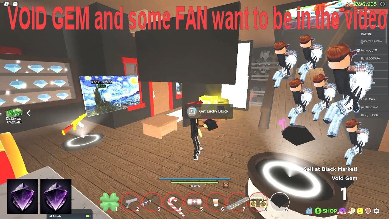 ROblox - OHIO - NEW VOID GEM and FAN in VIDEO - YouTube