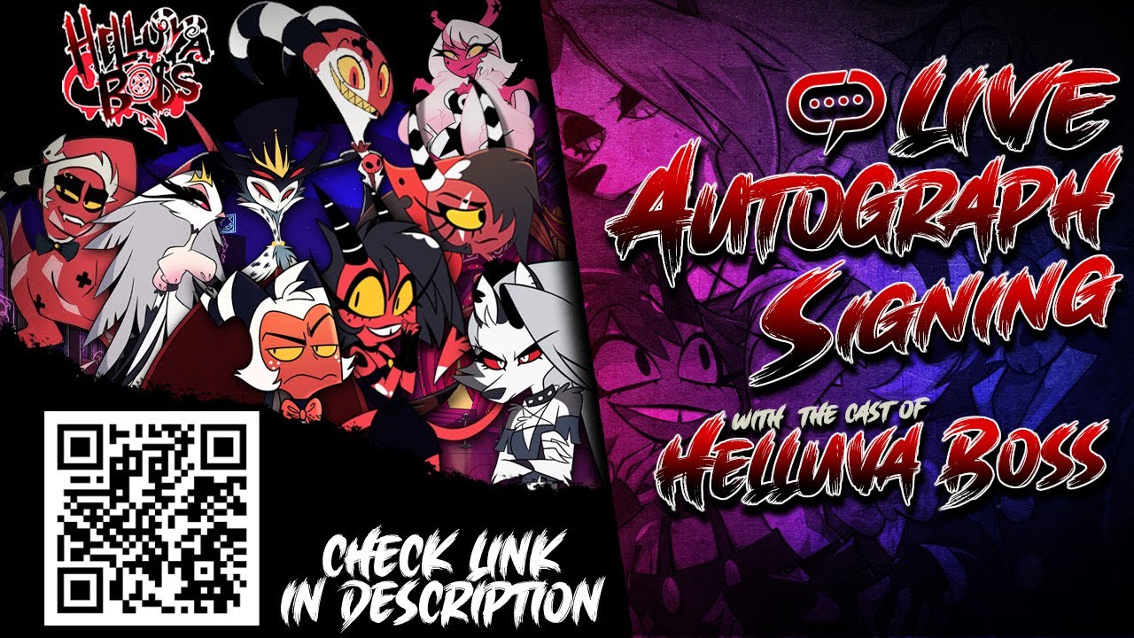 Streamily.com Presents: The Helluva Boss Live Autograph Signing - YouTube