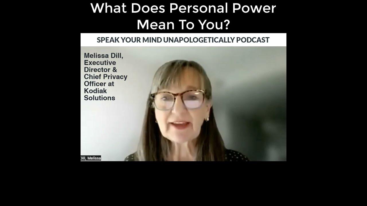 Reclaiming Your Personal Power EXAMPLE - YouTube